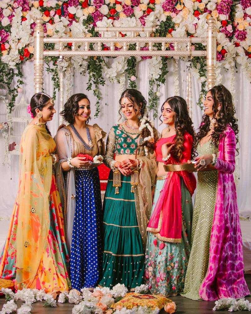 Bright and modern SITARA' Bridal Squad Inspiration shoot in Central ...