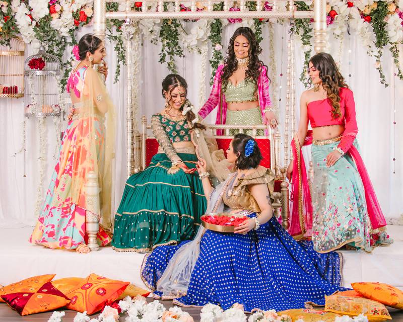 Bright and modern SITARA' Bridal Squad Inspiration shoot in Central ...